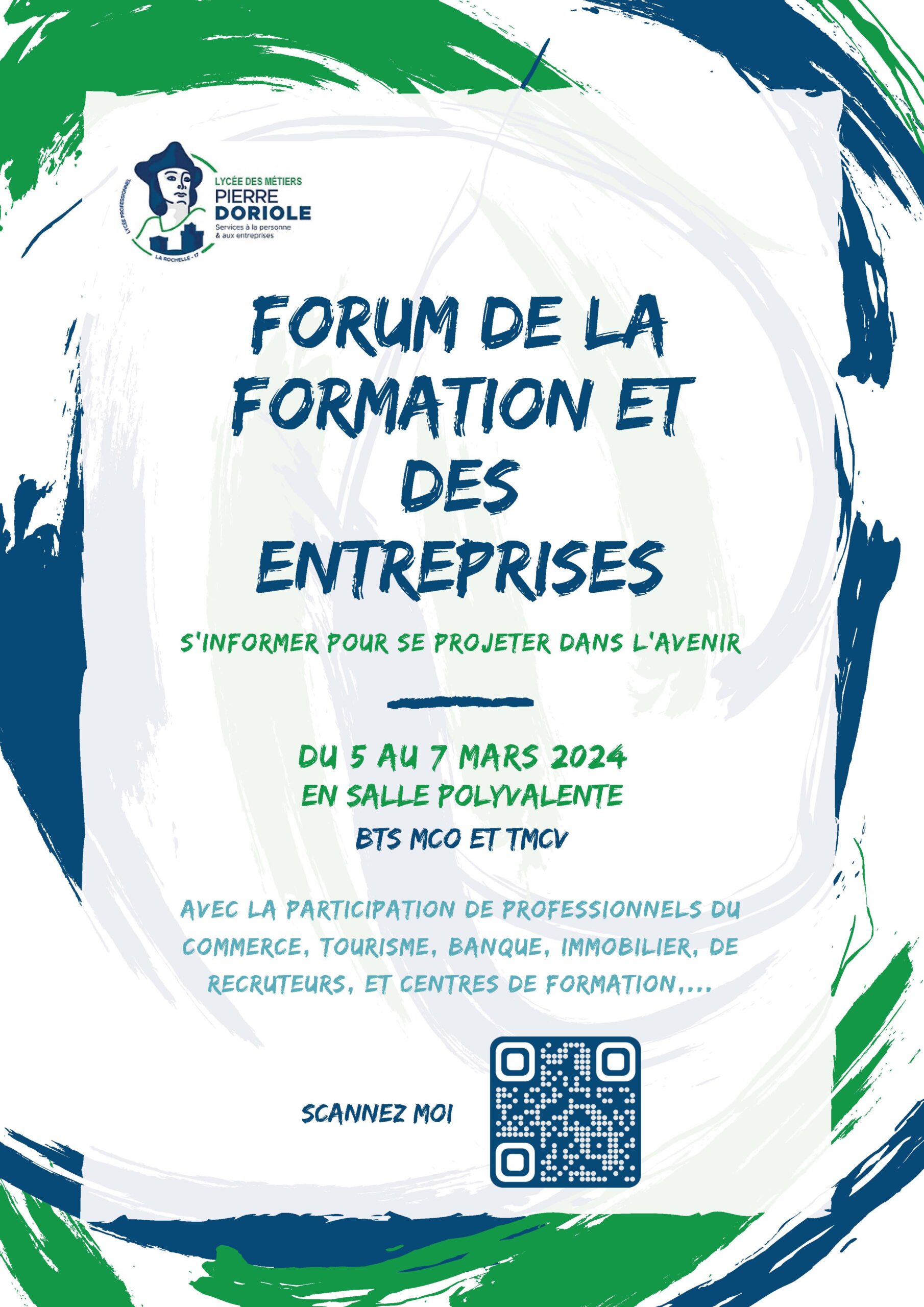 FORUM DE LA FORMATION ET DES ENTREPRISES - Lycée des métiers Pierre Doriole